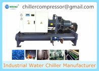 60 TR Industrial Water Screw Compressor Water Cooled Chiller for Plastic Injection Machines