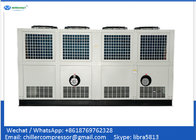 Siemens PLC Control 100 tons Air Cooled Screw Water Chiller with Variable Water Pumps